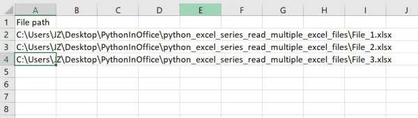 How To Read Multiple Excel Files In Python