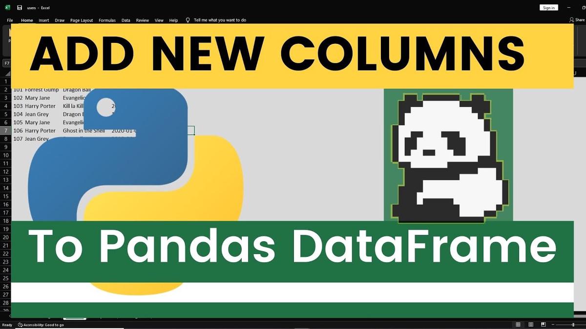 Add New Columns In Pandas Dataframe add-new-columns-in-pandas-dataframe